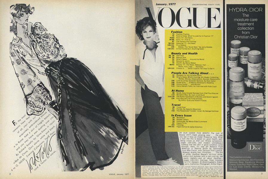 Cover Look | Vogue | January, 1977