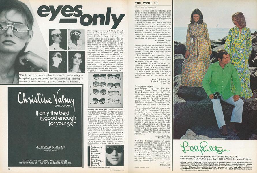Watch This Spot | Vogue | JANUARY 1978