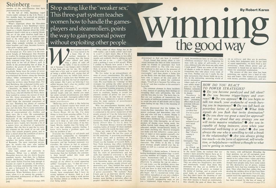 Winning the Good Way | Vogue | MAY 1978