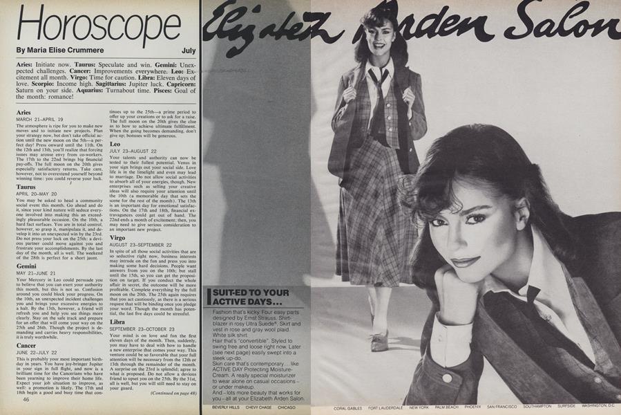 Horoscope | Vogue | JULY 1978