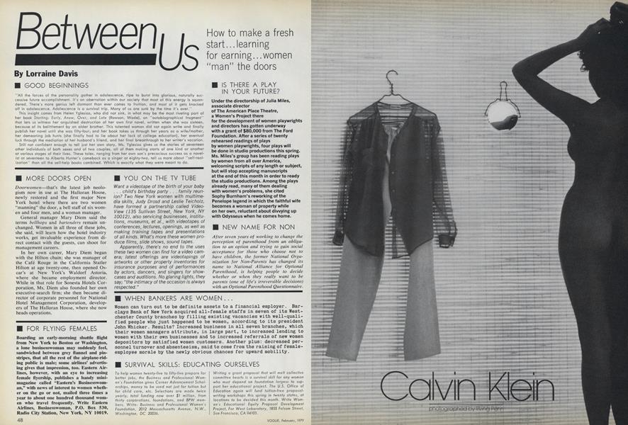 Calvin Klein | Vogue | February 1979
