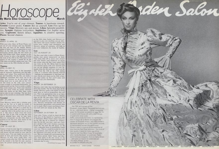 Horoscope | Vogue | MARCH, 1979