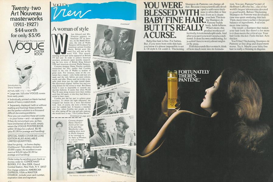 A Woman of Style | Vogue | SEPTEMBER 1979