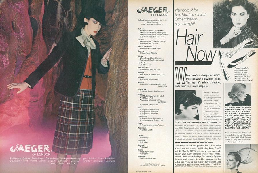 New Looks of Fall Hair: How to Control It! Shine It! Wear It...Day and ...