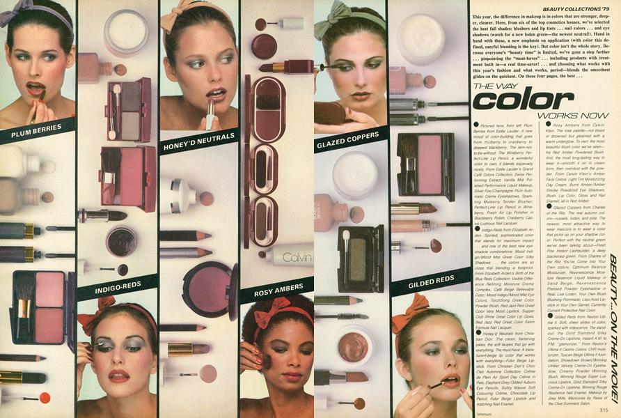 The Way Color Works Now | Vogue | OCTOBER 1979