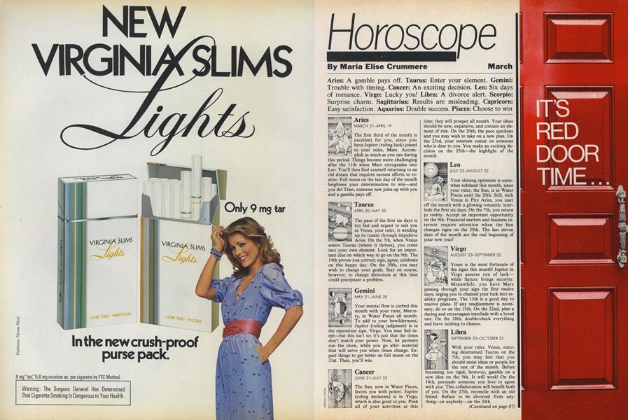 Horoscope | Vogue | March 1980