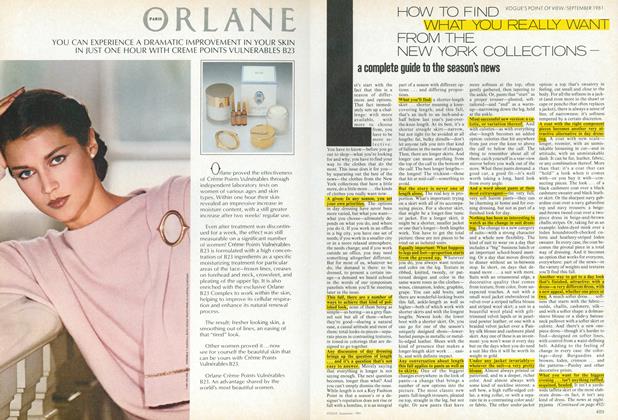 The Fresh Color Approach | Vogue | SEPTEMBER 1981