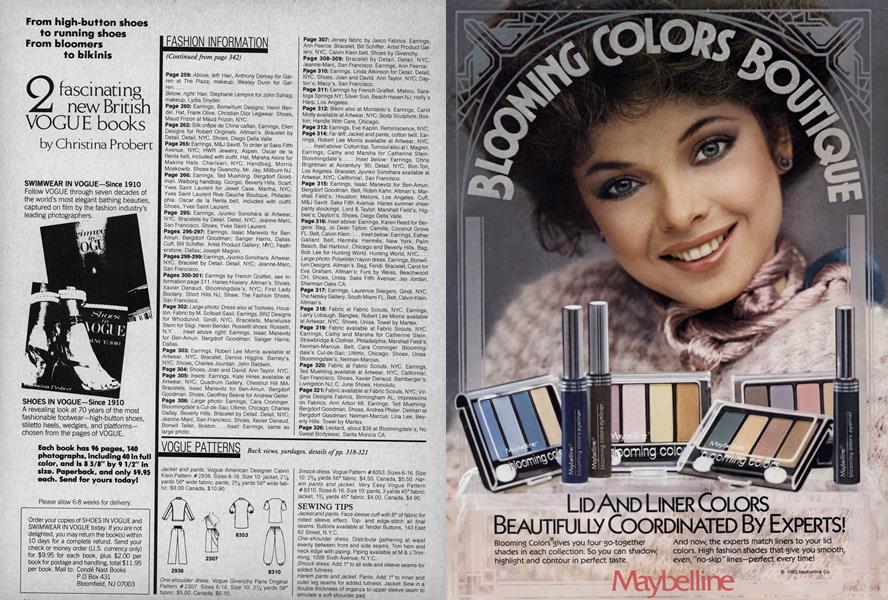 Vogue Patterns | Vogue | MAY 1982