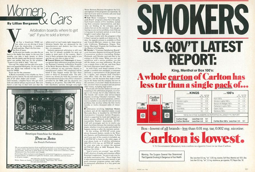 Arbitration Boards: Where to Get "Aid" if You're Sold a Lemon | Vogue ...