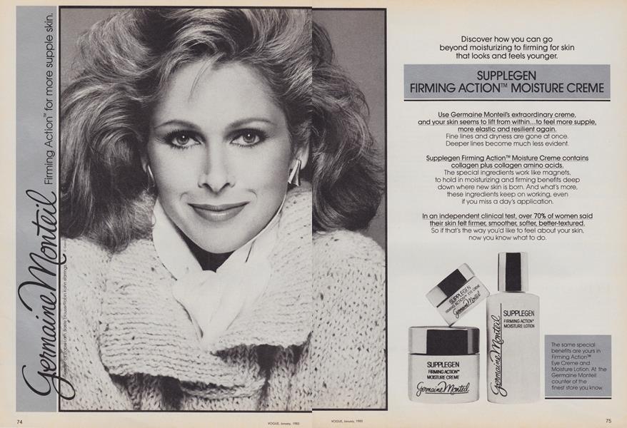 Germaine Monteil | Vogue | JANUARY 1983