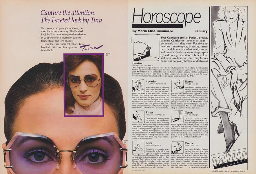 Horoscope | Vogue | JANUARY 1983