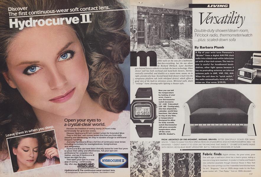 Versatility | Vogue | JANUARY 1983