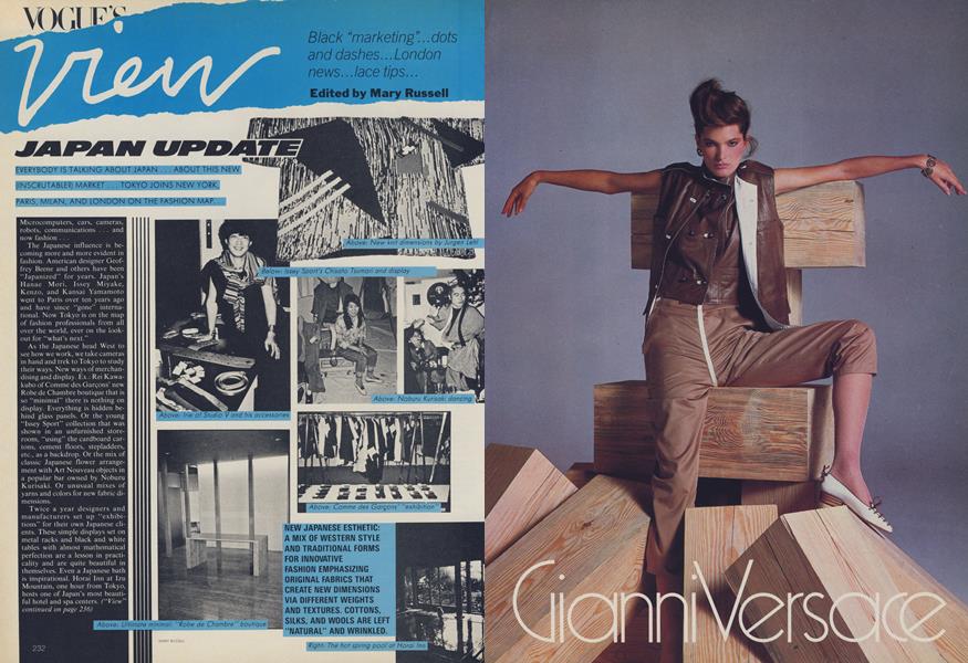 Japan Update | Vogue | FEBRUARY 1983