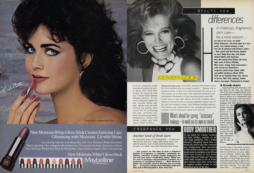 Differences | Vogue | APRIL, 1983