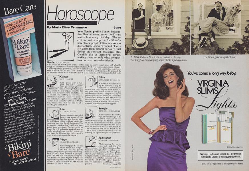 Horoscope | Vogue | JUNE 1983