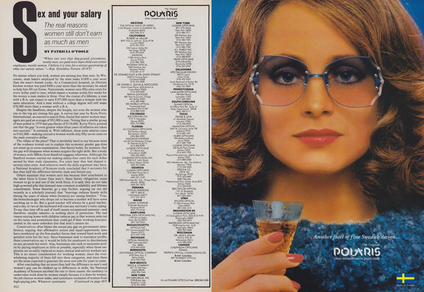 Sex And Your Salary Vogue September 1983