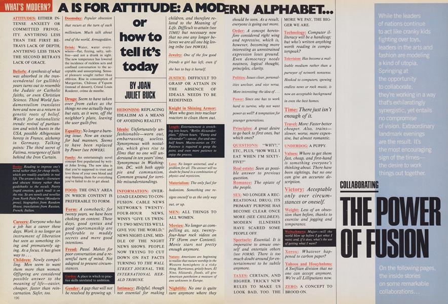 Collaborating: The Power of Fusion | Vogue | January 1984