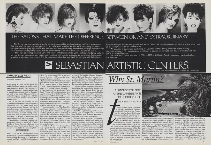 Why St. Martin? | Vogue | April 1984