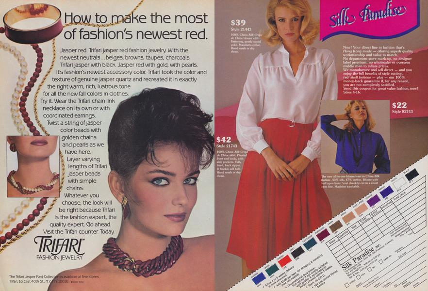 Advertisement | Vogue | SEPTEMBER 1984
