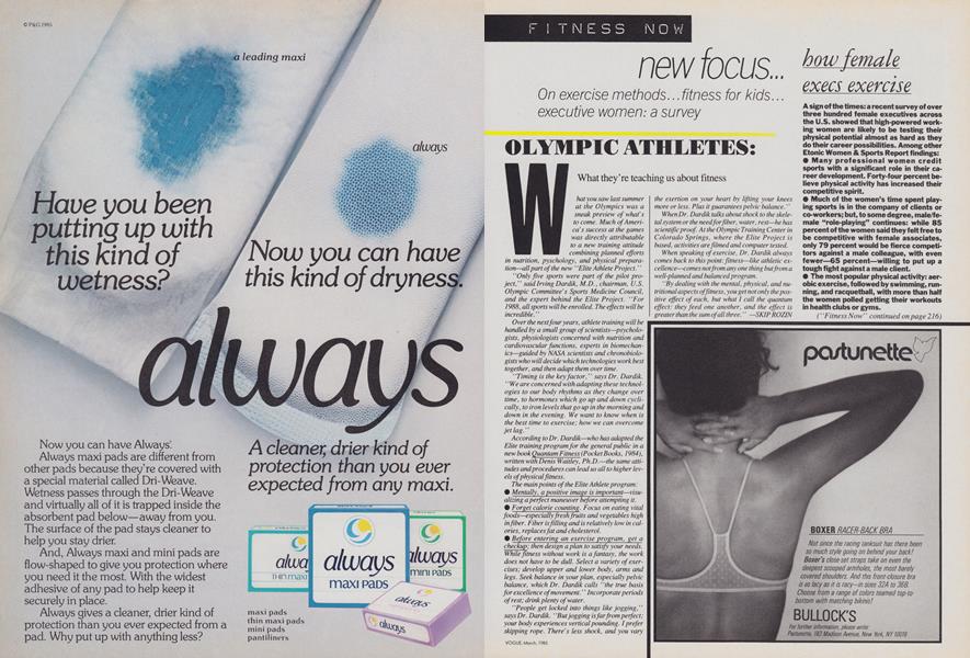 How Female Execs Exercise | Vogue | March 1985