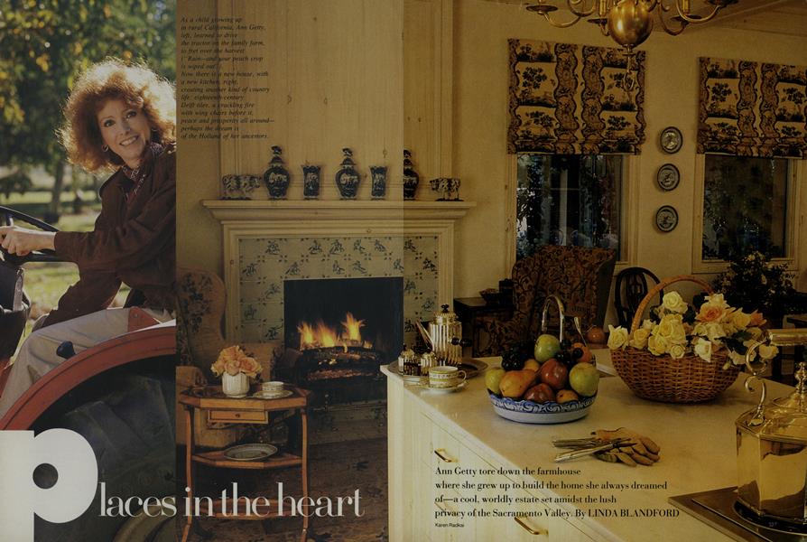 Places in the Heart | Vogue | AUGUST 1987