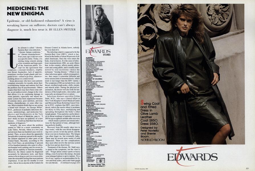 Advertisement | Vogue | NOVEMBER 1987