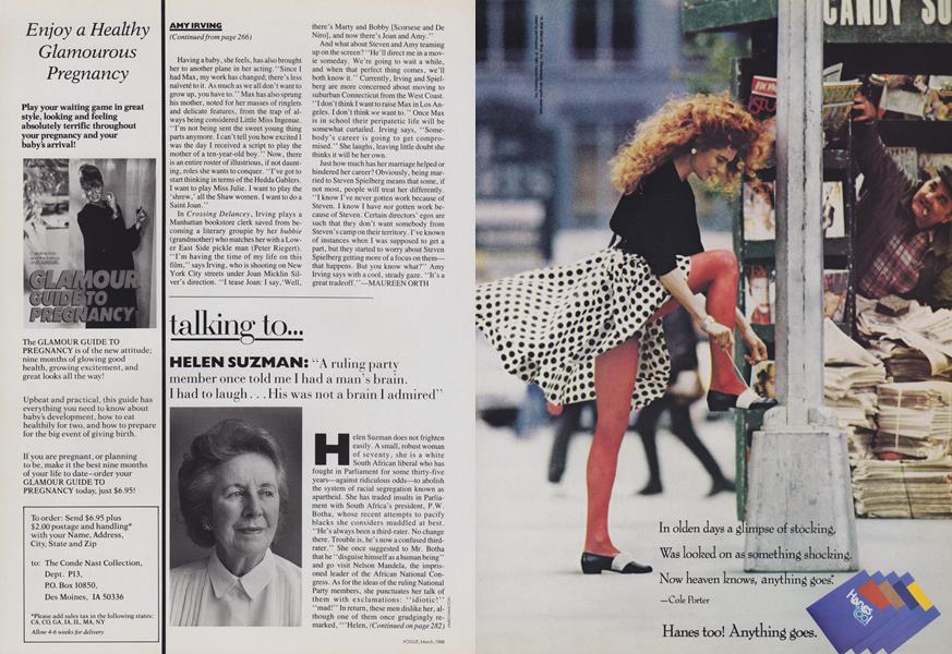 Helen Suzman | Vogue | March 1988