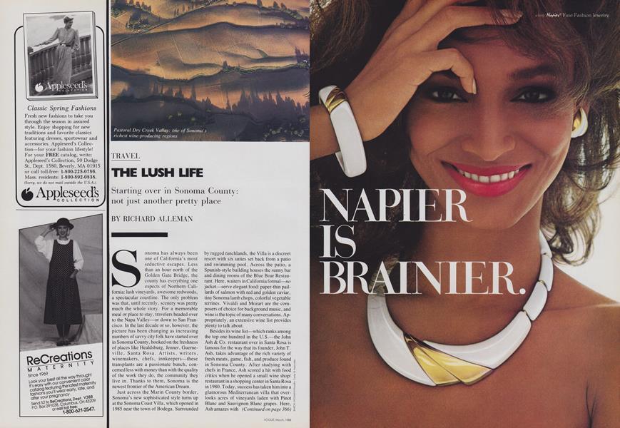 The Lush Life | Vogue | March 1988