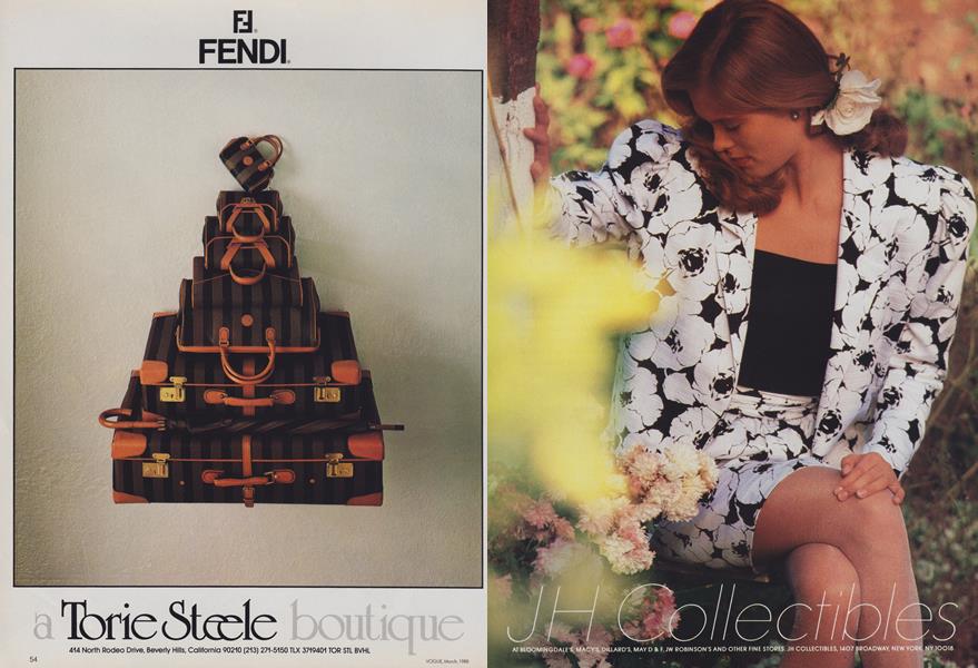 Advertisement | Vogue | March 1988