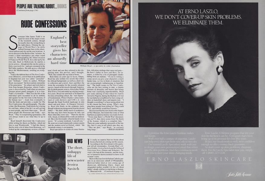 Books: Bad News | Vogue | MAY 1988