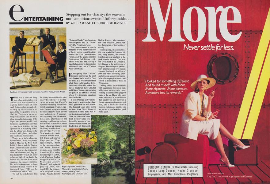 Entertaining | Vogue | JUNE 1988
