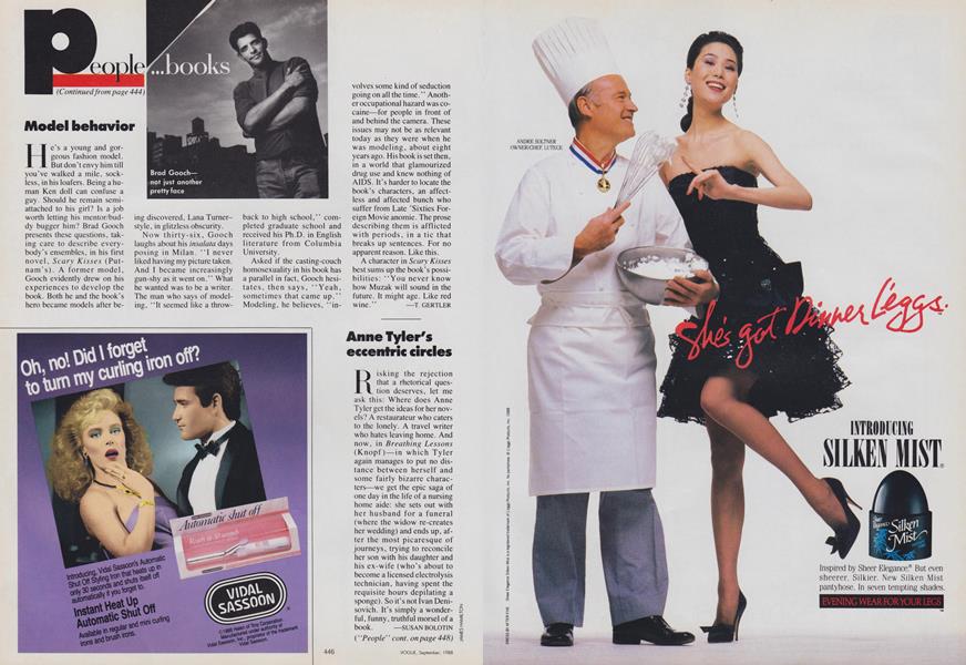 Books: Model Behavior | Vogue | SEPTEMBER 1988