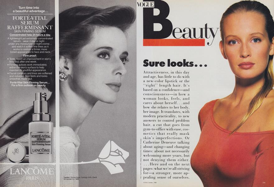Sure Looks | Vogue | OCTOBER 1988