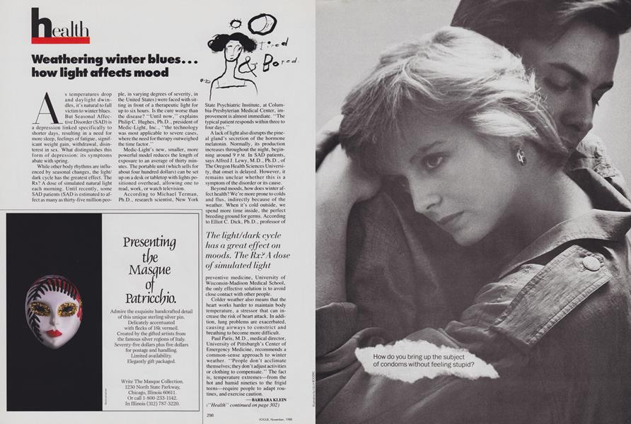 Health | Vogue | NOVEMBER 1988