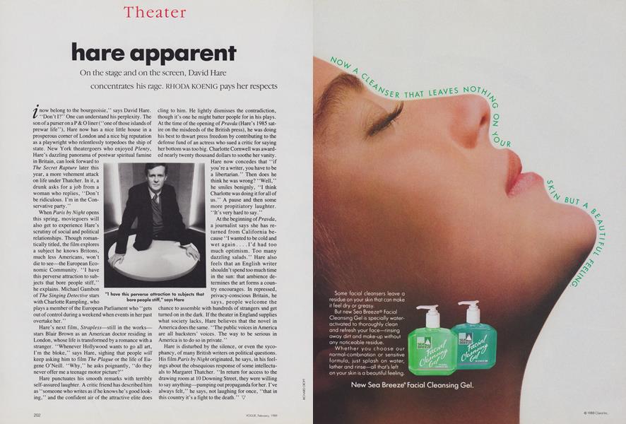 Hare Apparent | Vogue | February 1989