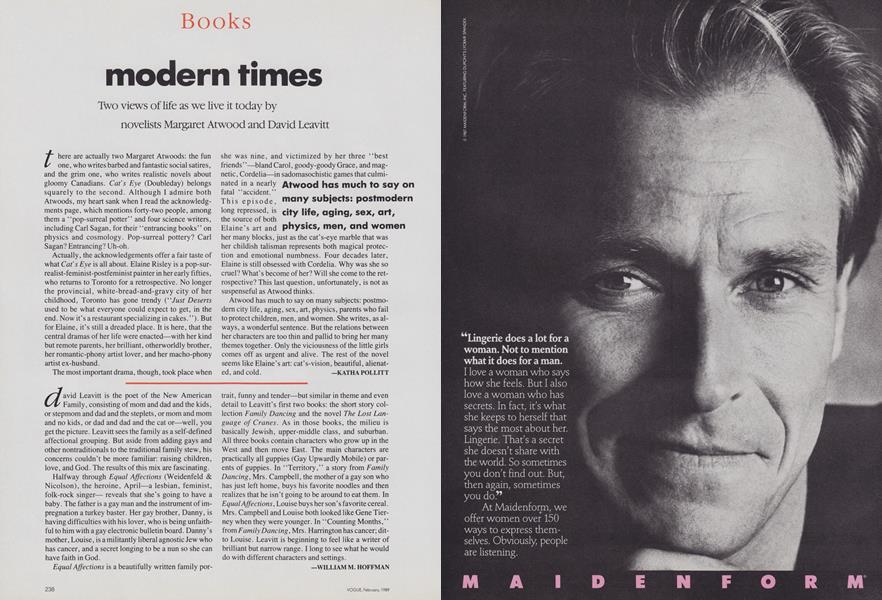 Modern Times | Vogue | February 1989