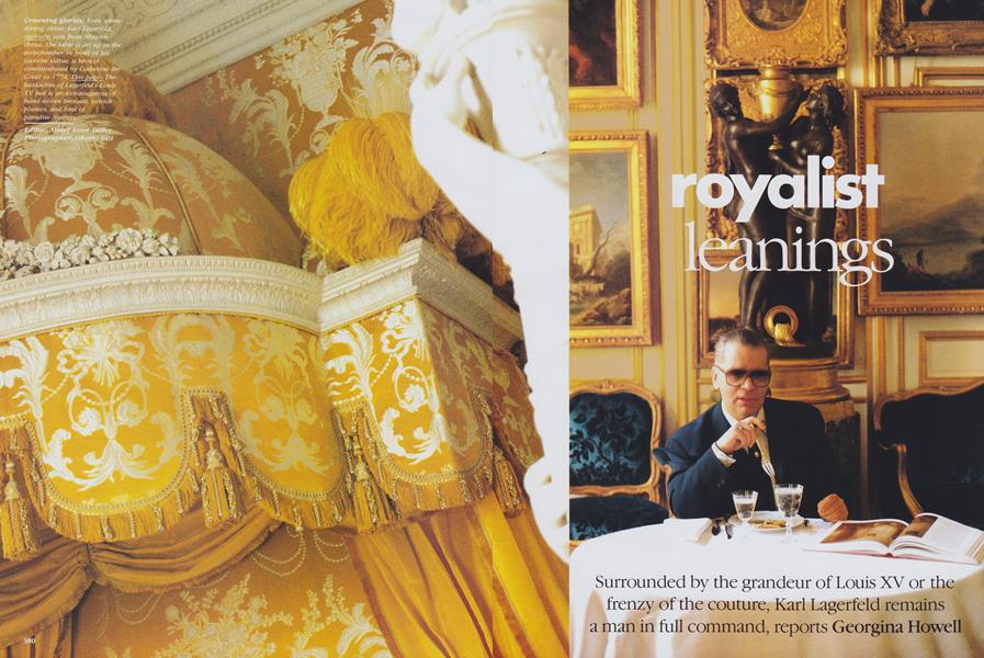 Royalist Leanings | Vogue | APRIL 1989