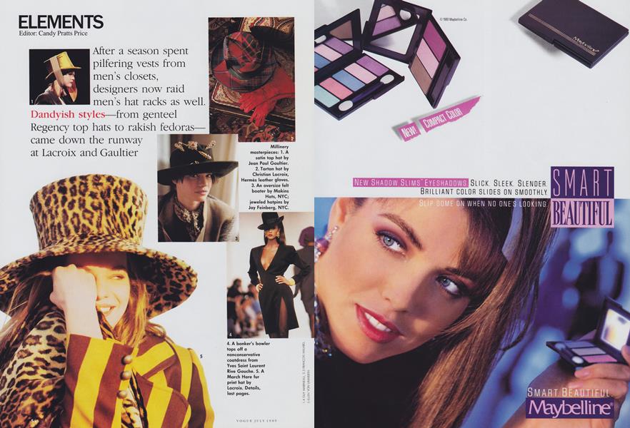 Elements | Vogue | JULY 1989
