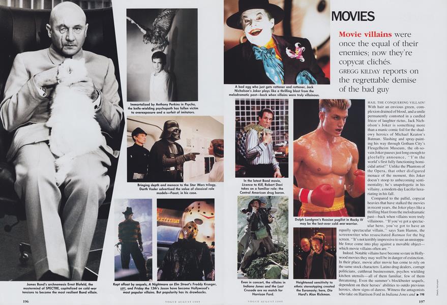 Movies | Vogue | AUGUST 1989
