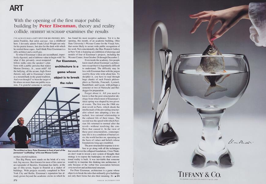 Art | Vogue | OCTOBER 1989