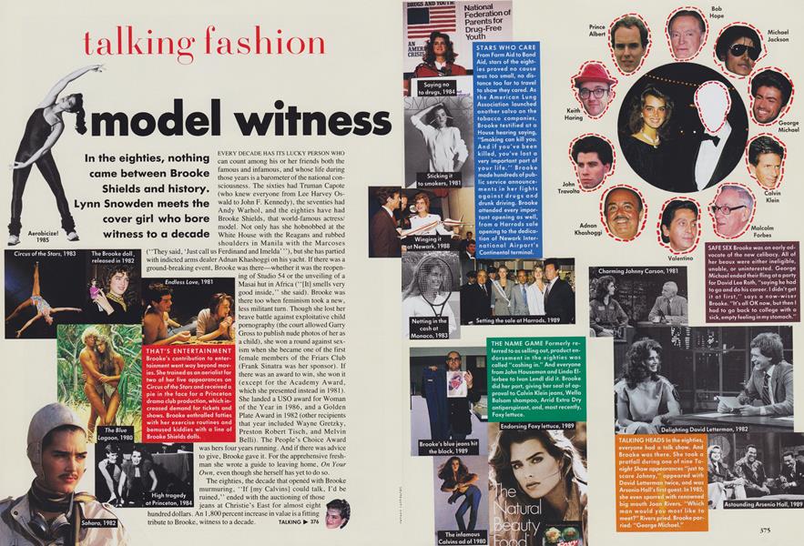 Model Witness | Vogue | DECEMBER 1989