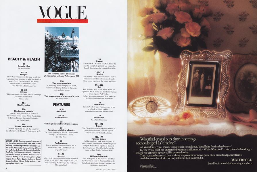 Cover Look | Vogue | JANUARY 1990