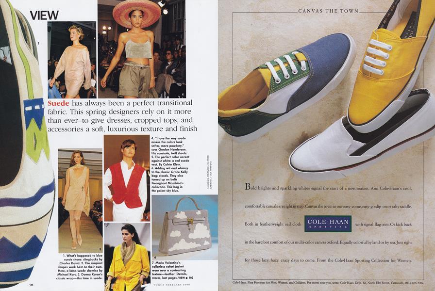 View | Vogue | FEBRUARY 1990