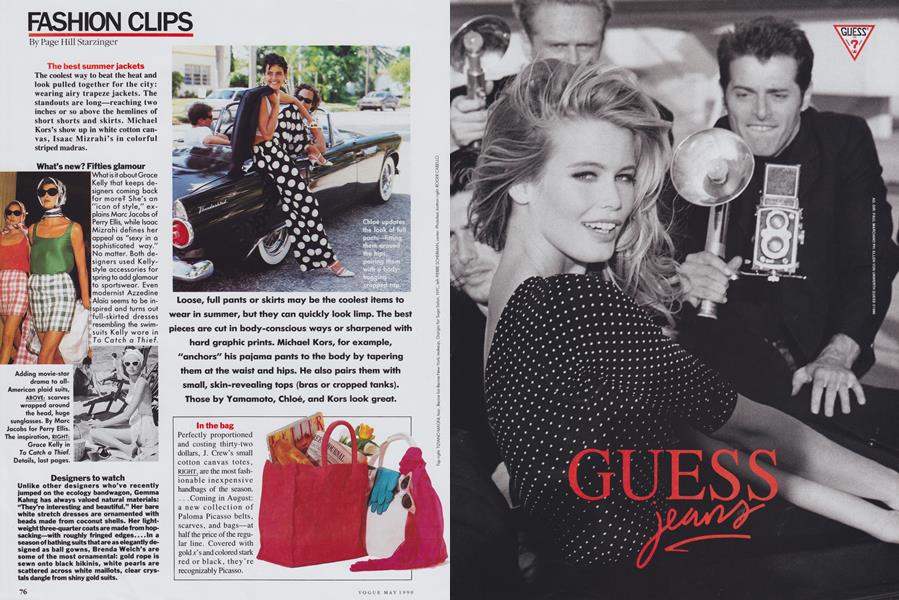 Fashion Clips | Vogue | MAY 1990