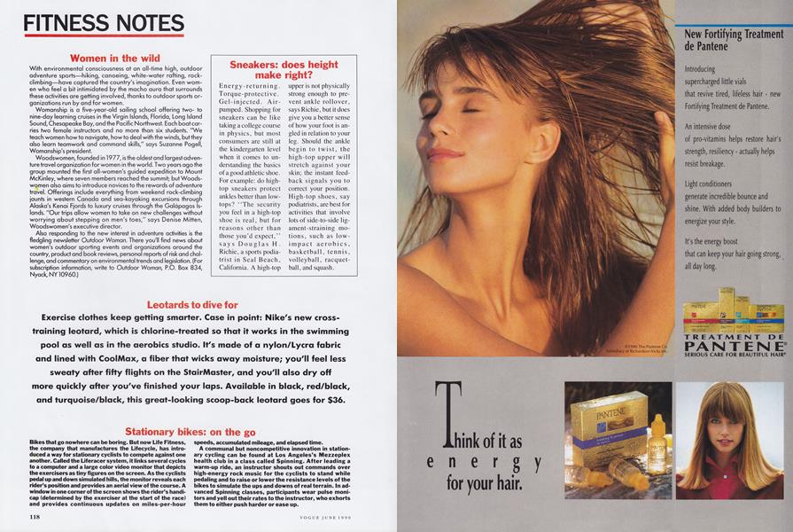 Fitness Notes | Vogue | JUNE 1990