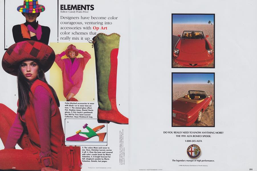 Elements | Vogue | SEPTEMBER 1990