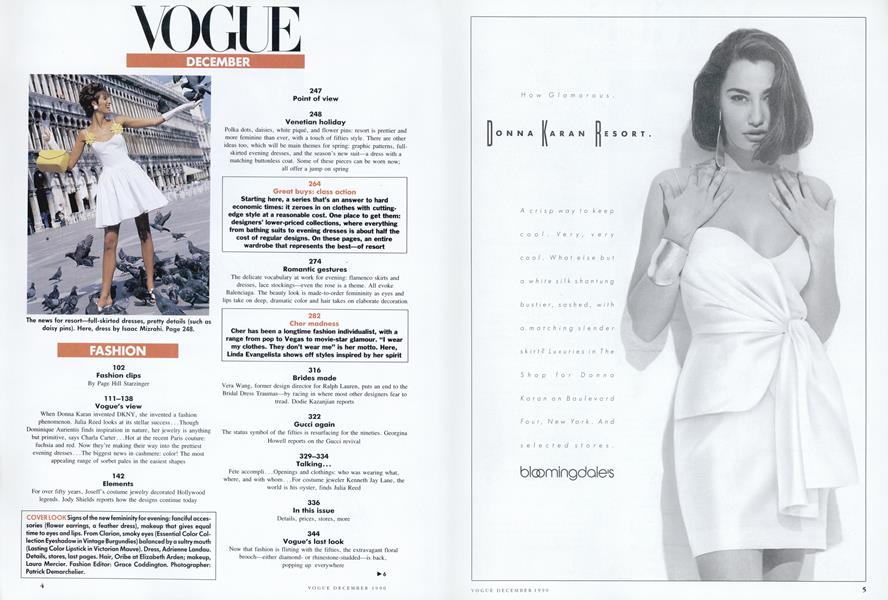 Cover Look | Vogue | DECEMBER 1990