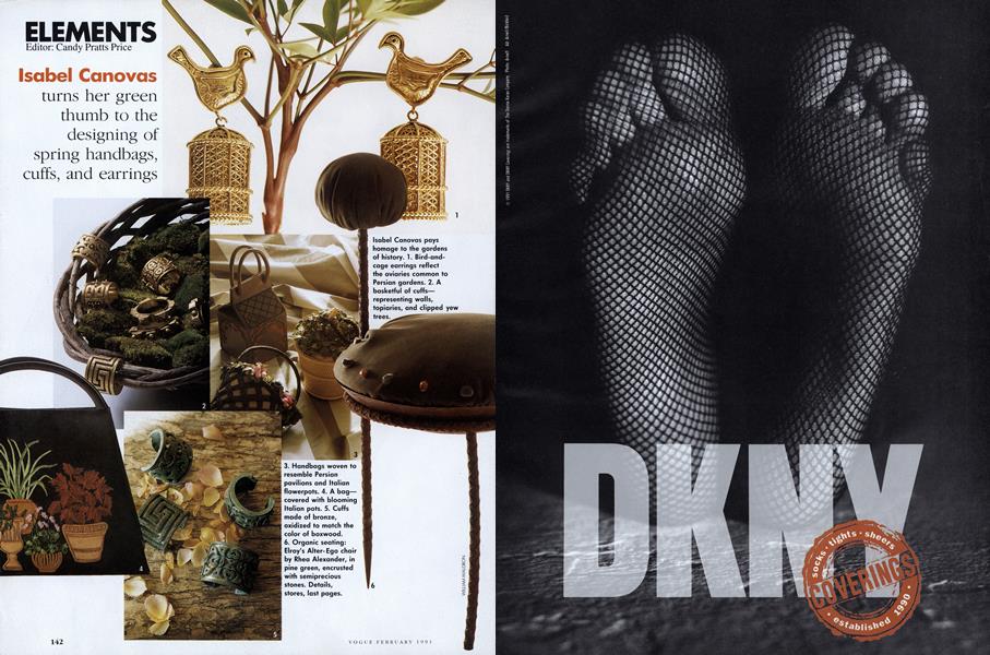 Elements | Vogue | FEBRUARY 1991
