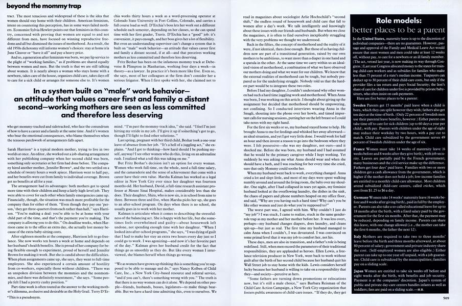 Role Models | Vogue | SEPTEMBER 1991