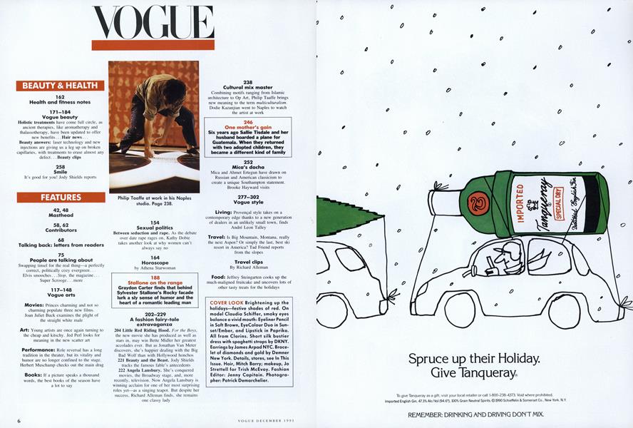 Cover Look | Vogue | DECEMBER 1991